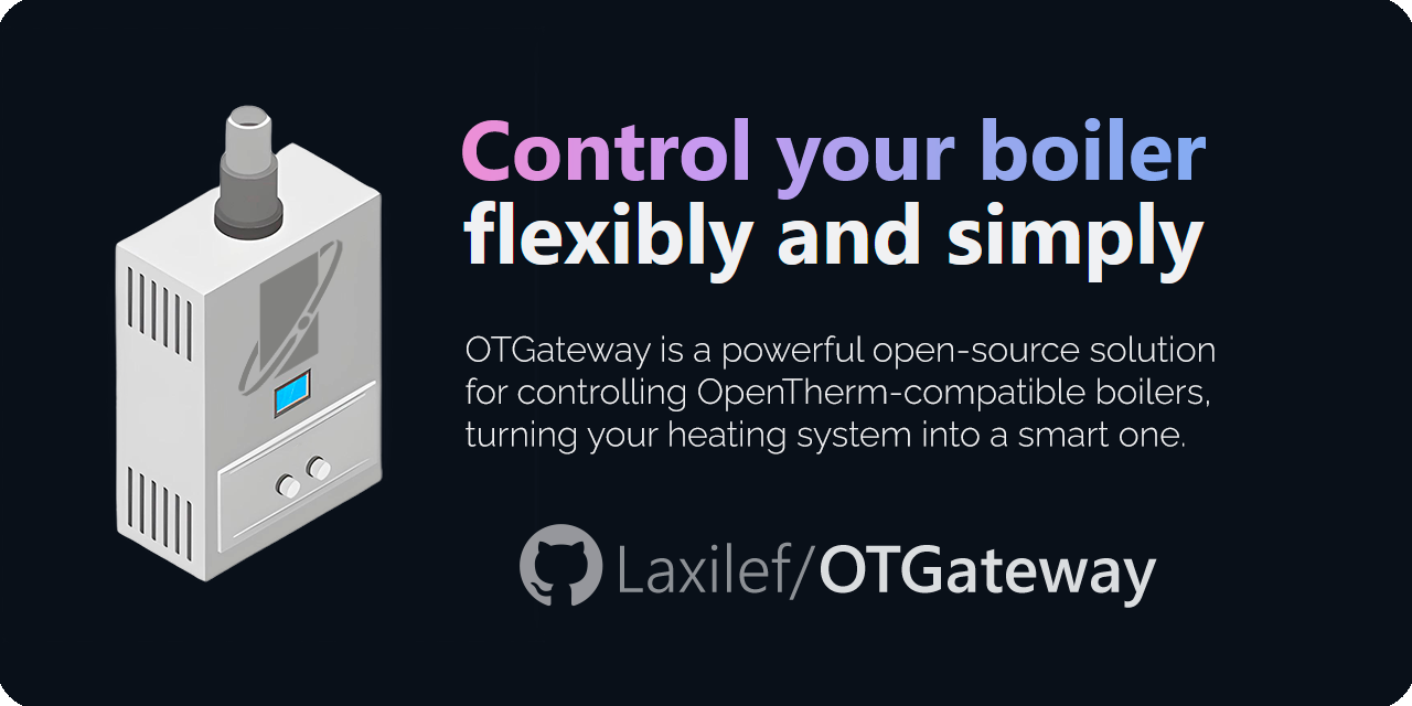OpenTherm Gateway — powerful solution for boiler control